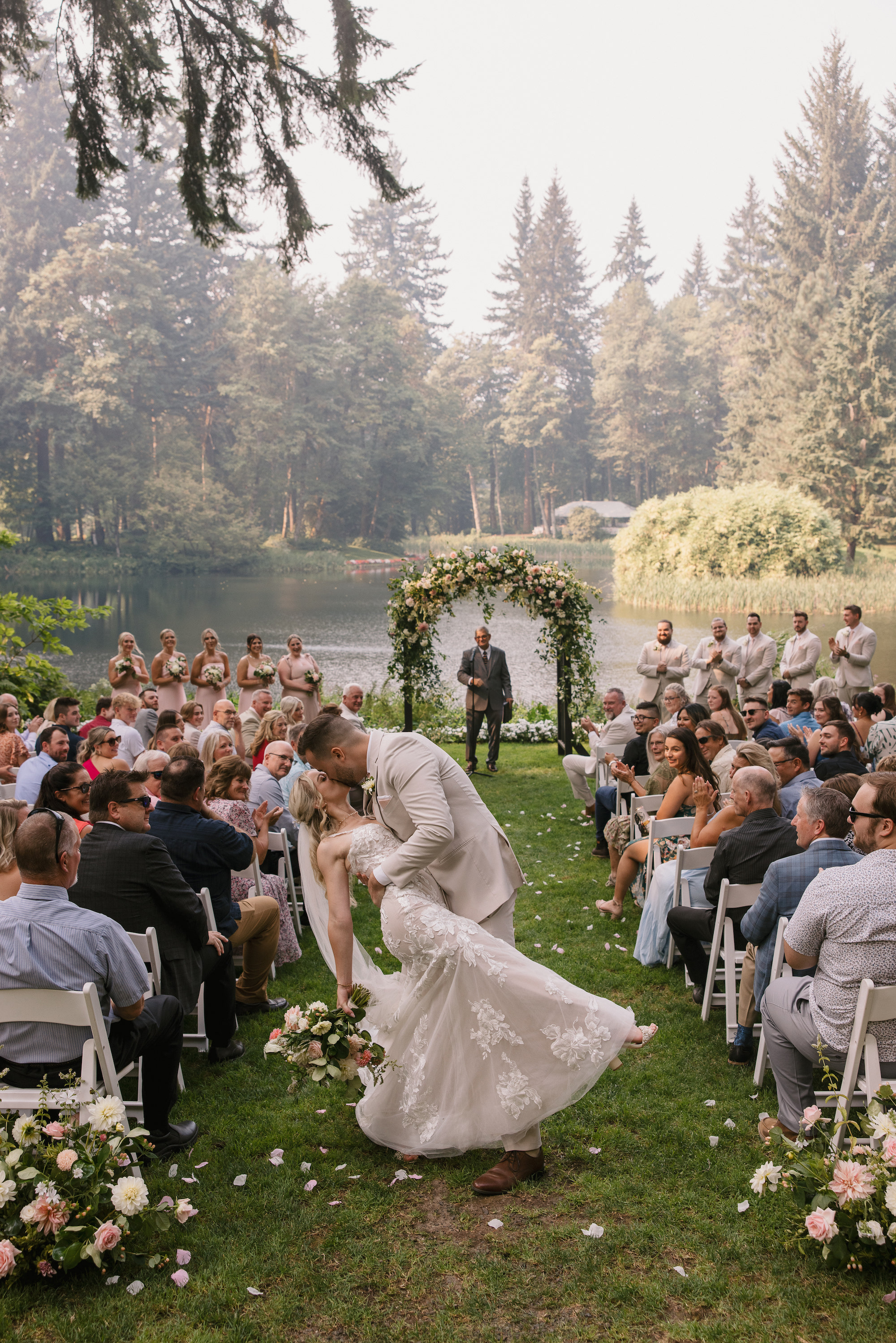Venue Spotlight: Bridal Veil Lakes | Songbird Floristry